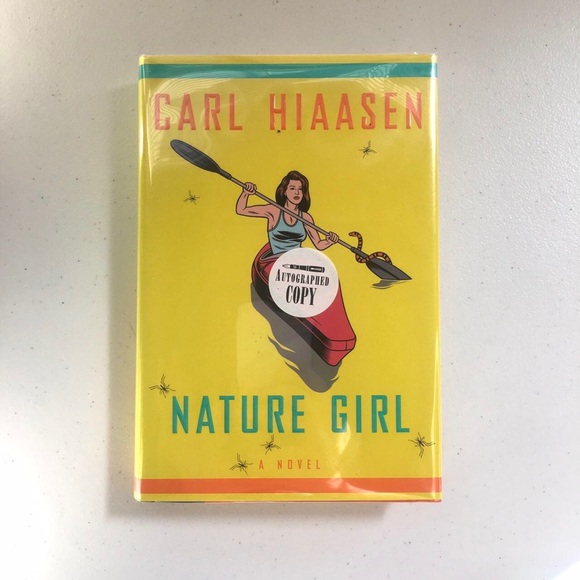 Vintage Accents Signed Carl Hiaasen Nature Girl Poshmark